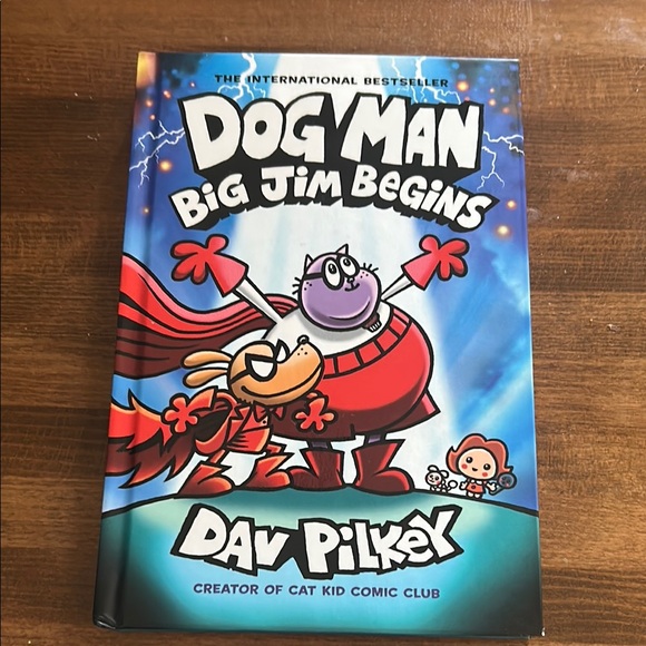 Other | Dog Man Big Jim Begins By Blue Cover | Poshmark